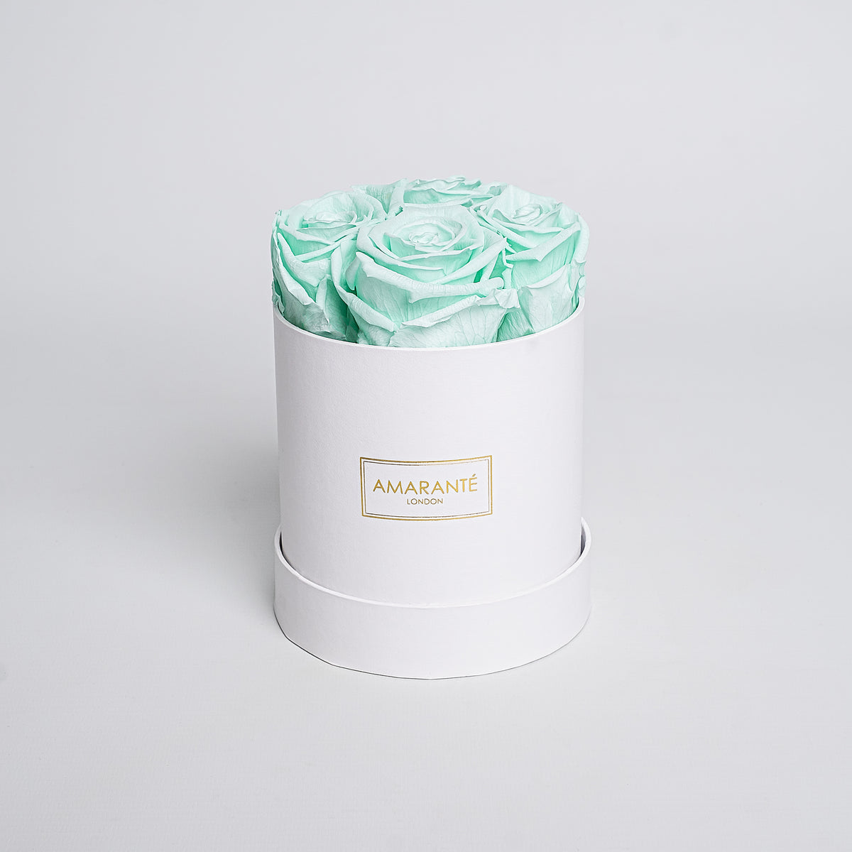 Infinity Roses > Small White Round Matte Rose Box – Amarante London